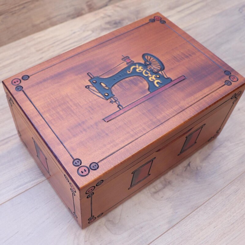 Wooden Sewing Box Kits - Etsy