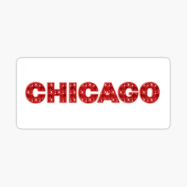 Chicago the Musical Sticker - Etsy
