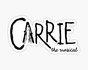 Carrie Sticker - Etsy