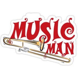 Music Man Sticker Set Music Man Revival Hugh Jackman - Etsy