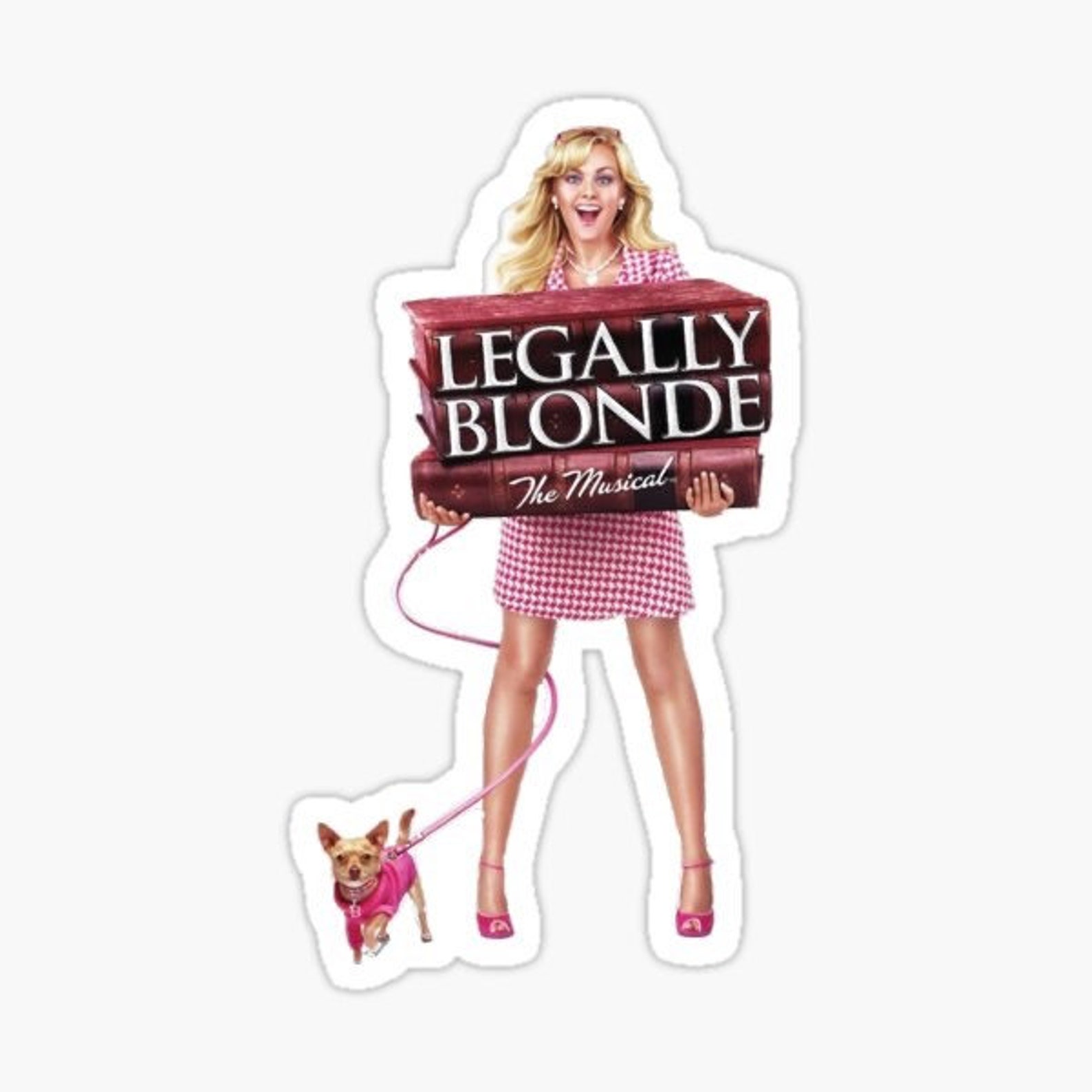 Legally Blonde Sticker - Etsy