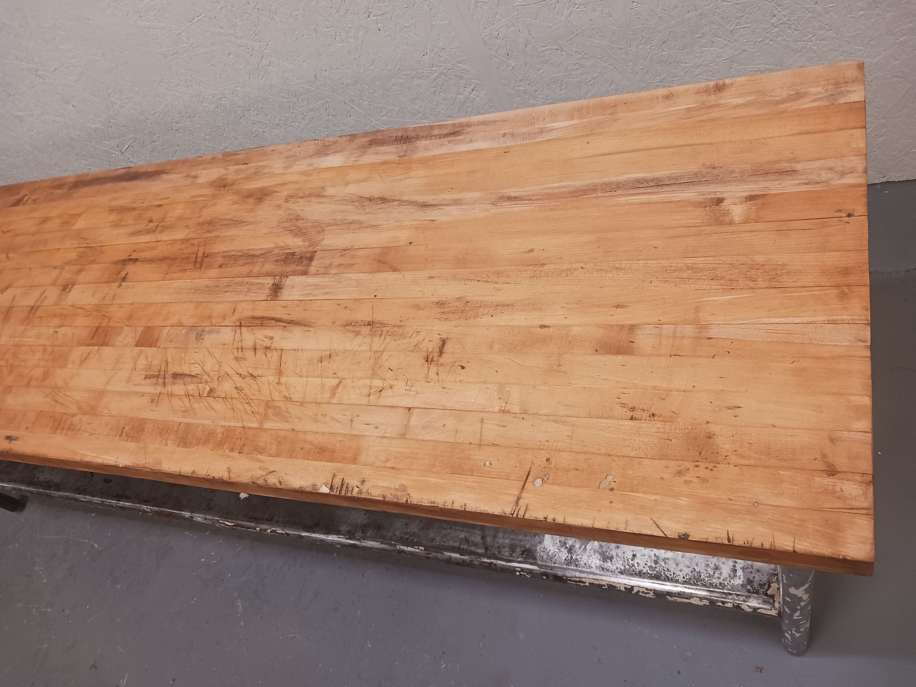 Butcher Block Table / Kitchen Island - Etsy