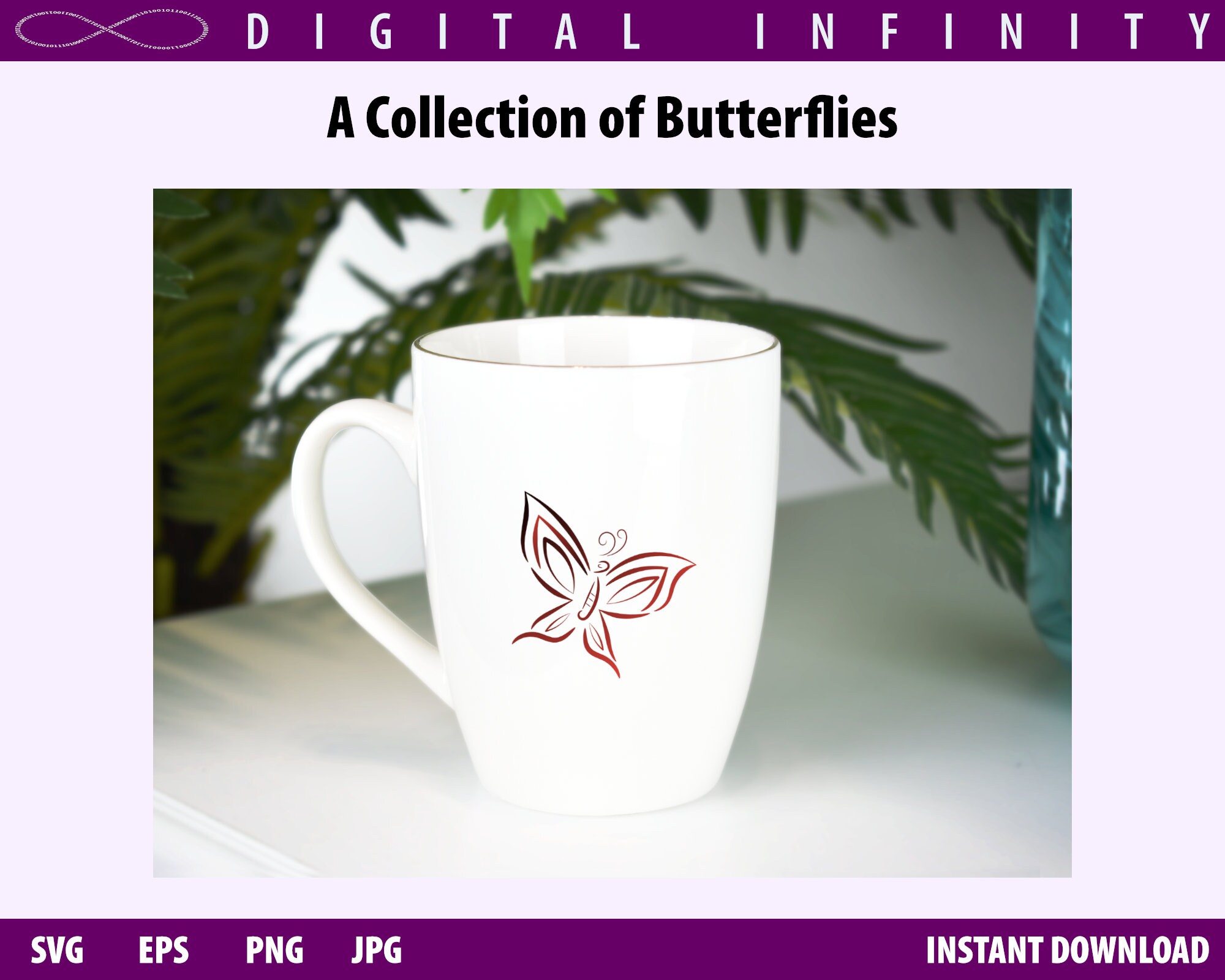 BUTTERFLY SVG, Butterfly Svg BUNDLE, Butterfly Silhouette Svg ...