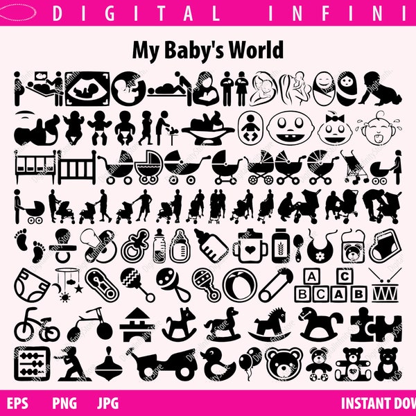 Baby Svg Bundle - Etsy