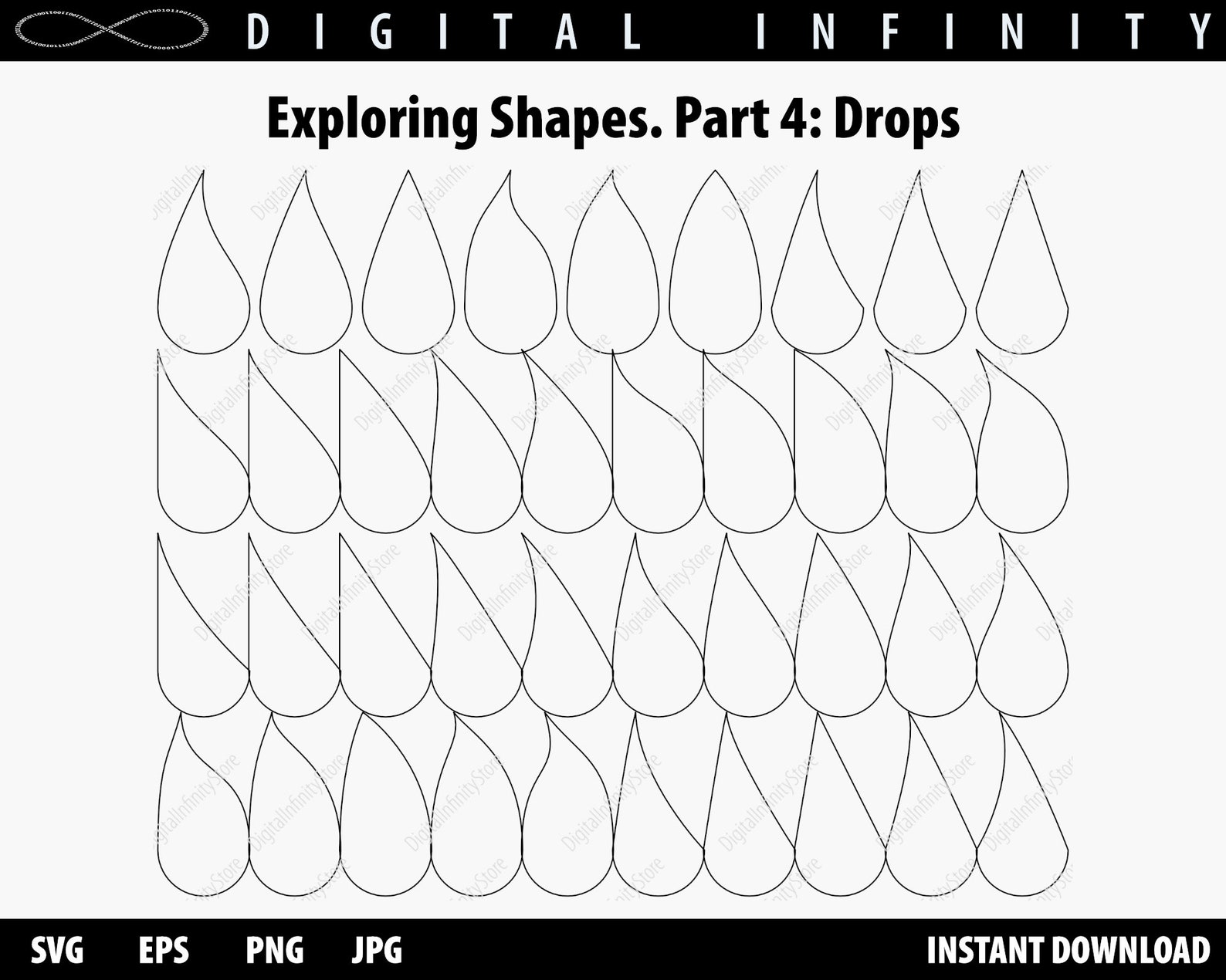 DROP Svg, BLOOD Drops Svg, TEARDROP Svg, Files for Cricut - Etsy