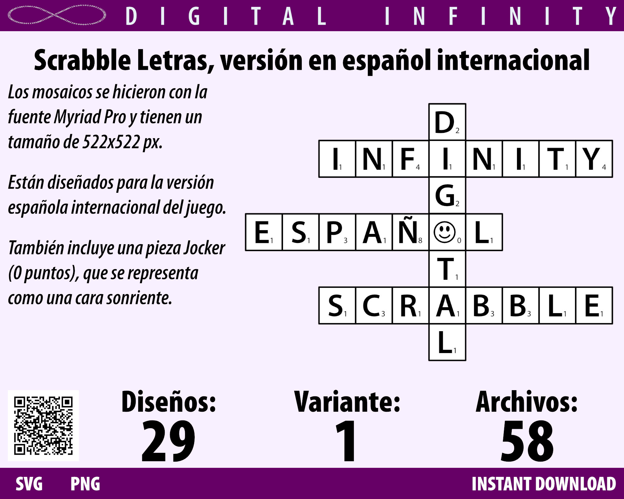 SCRABBLE SVG Scrabble TILES Svg Scrabble Font Svg Spanish - Etsy