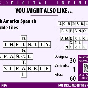 SCRABBLE SVG, Scrabble TILES Svg, Scrabble Font Svg, English Scrabble ...