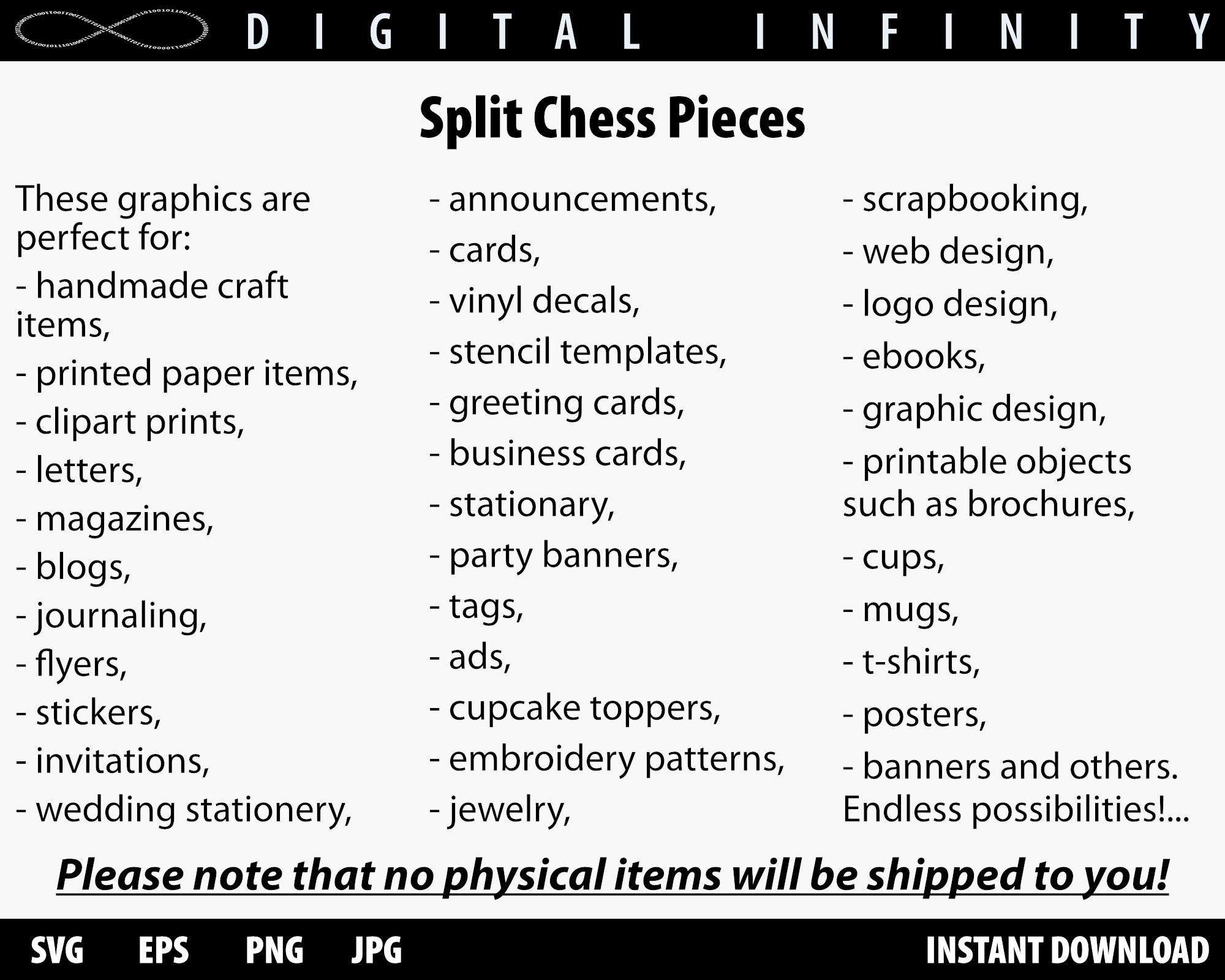 SPLIT CHESS Svg, Chess PIECE Svg, Split King Svg, Split Queen Svg ...