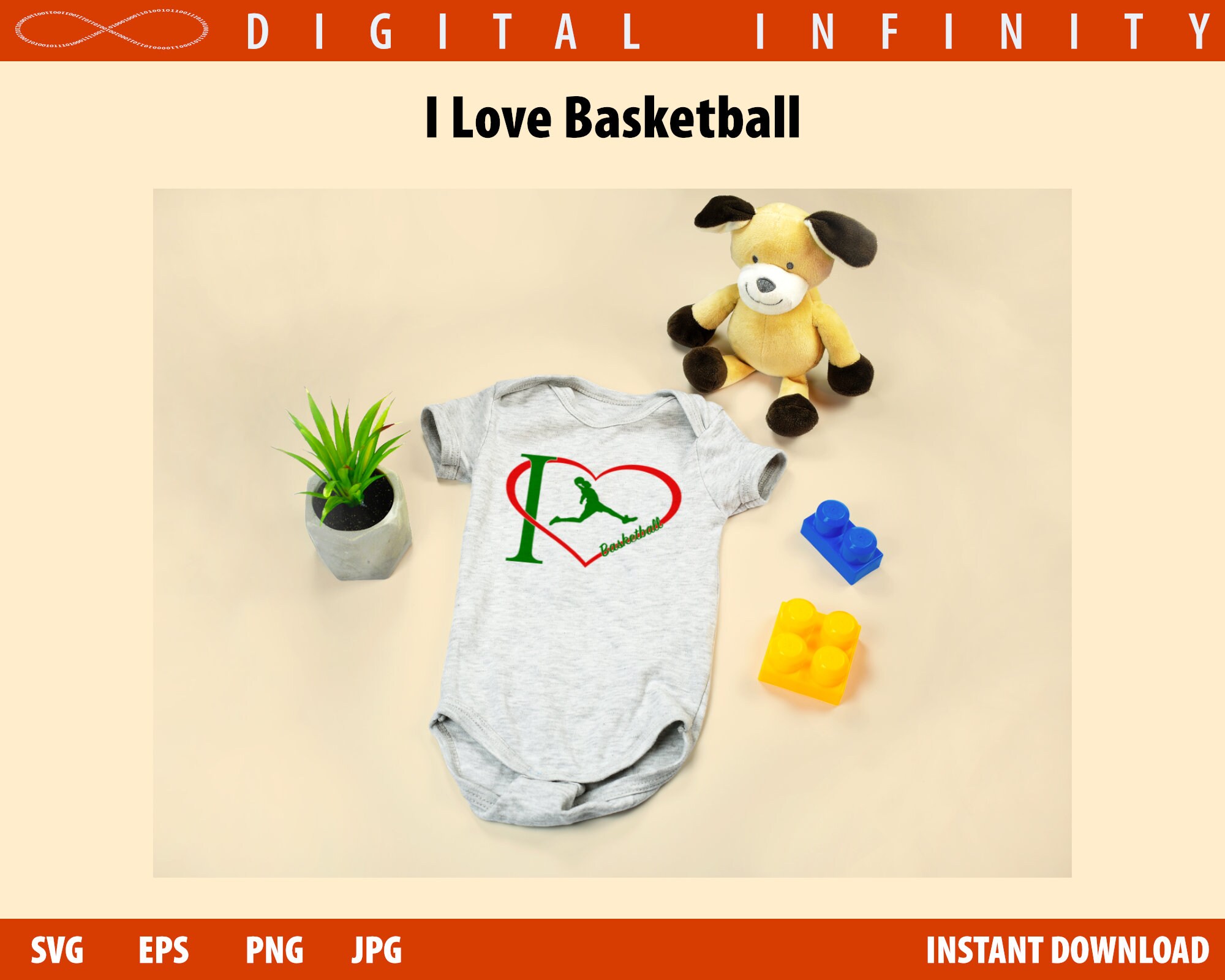 I LOVE BASKETBALL SVG, Basketball Svg, Player Svg, Hoop Svg, Ball Svg ...