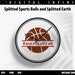 SPLIT BALL Svg, SPORT Ball Svg, Split Earth Svg, Split Basketball Svg ...