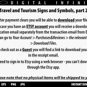 Travel Icon SVG Bundle: Tourism Symbols for Cricut - Etsy