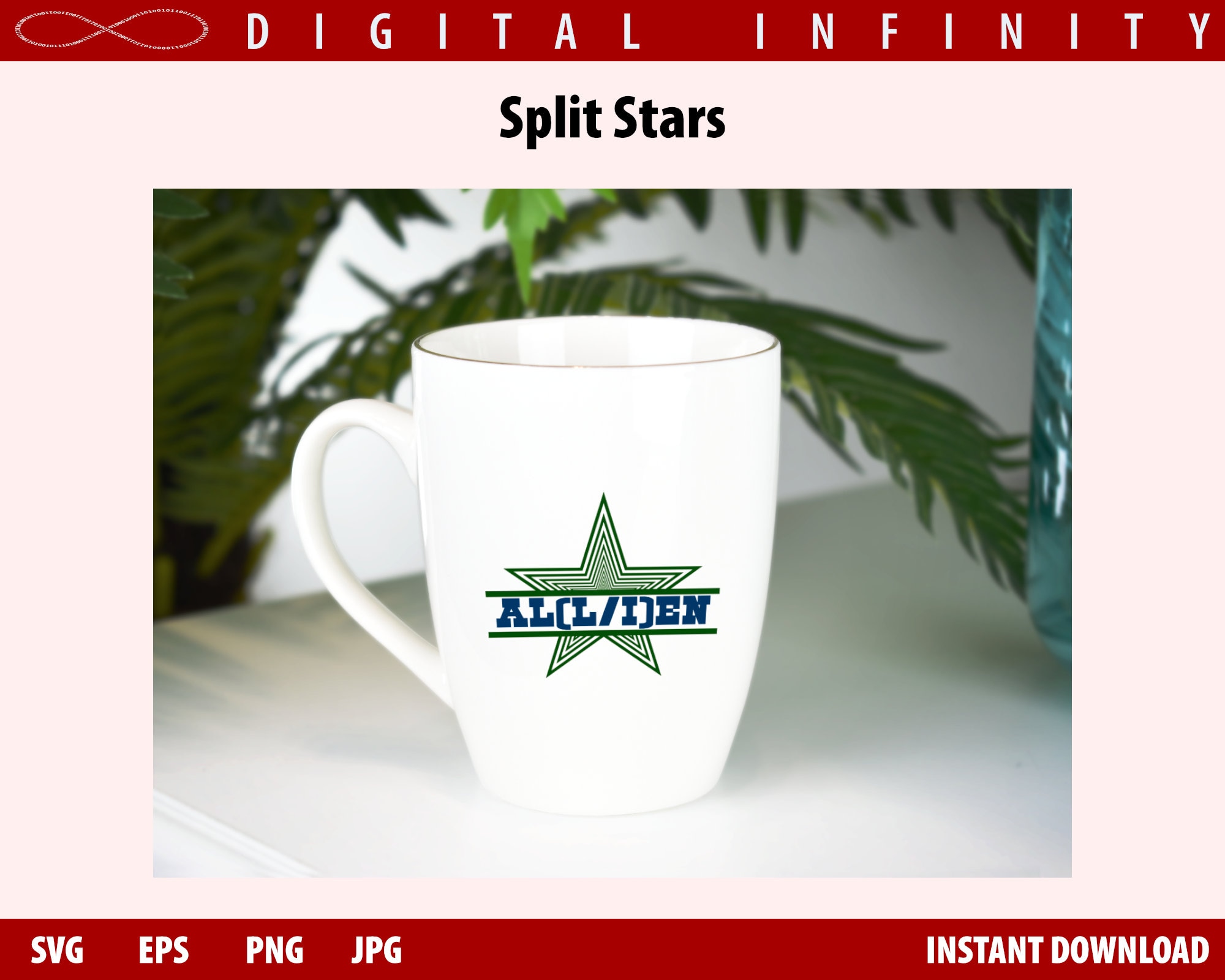 Split Star SVG: Corner Cutout Star Clip Art (digital Download) - Etsy