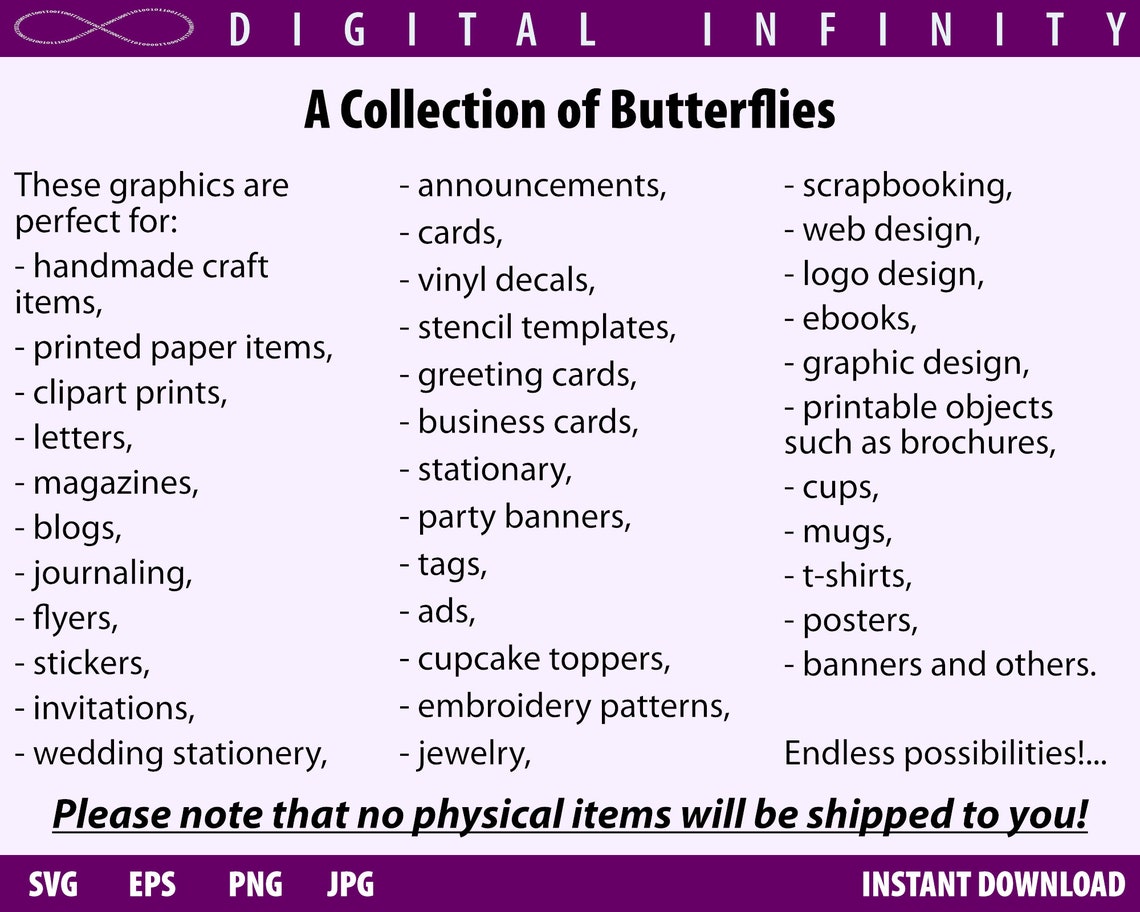 BUTTERFLY SVG, Butterfly Svg BUNDLE, Butterfly Silhouette Svg ...