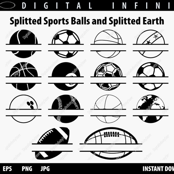 Split Basketball Svg - Etsy