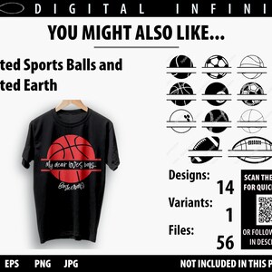 SPLIT MONOGRAM SVG, Split Letter Svg, Split Font Svg, Split Heart Svg ...