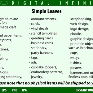 LEAVES SVG for Commercial Use, LEAF Svg, Fall Leaves Svg Bundle, Autumn ...