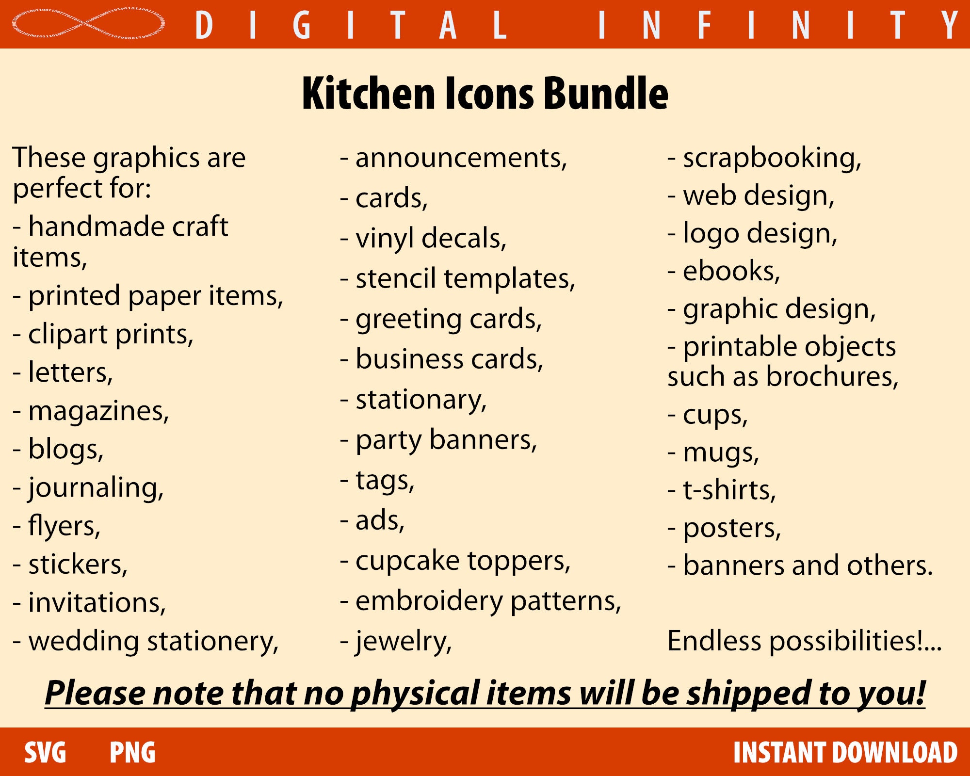 KITCHEN ICONS SVG, Kitchen Clip Art Svg, Kitchen Svg Bundle, Kitchen ...