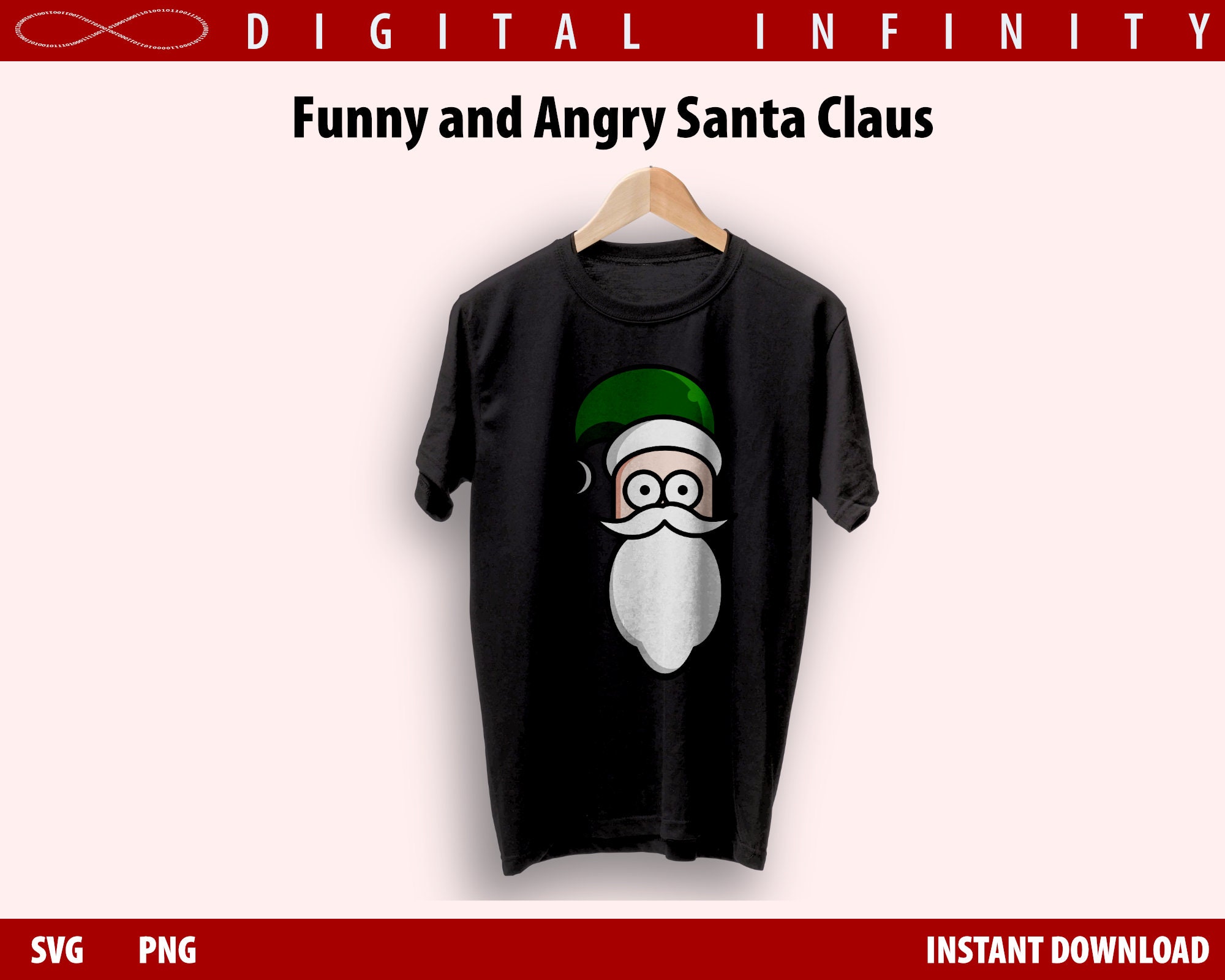 FUNNY SANTA Svg, ANGRY Santa Svg, Files for Cricut, Santa Claus Svg - Etsy