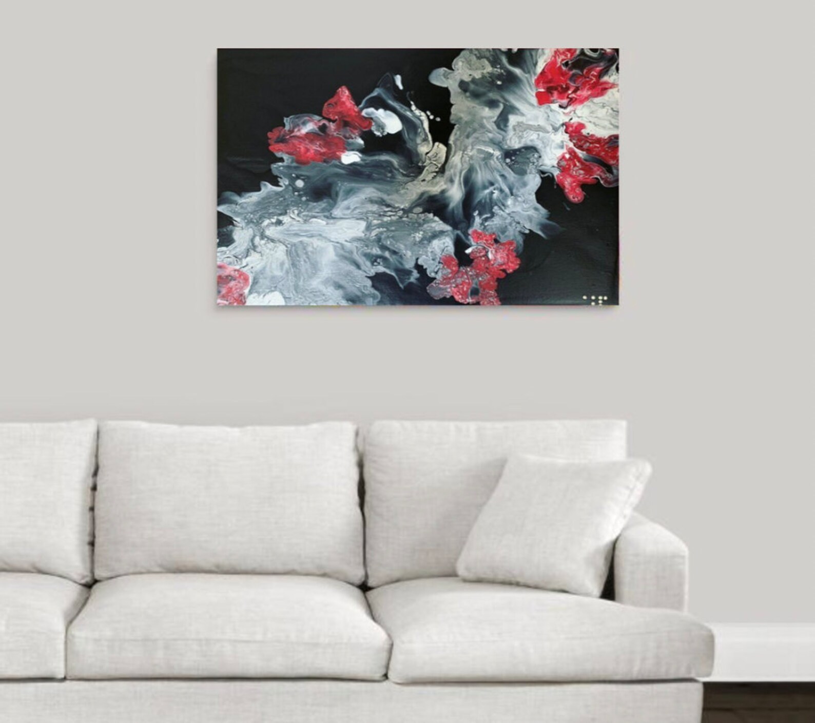 SAKURA | Original Abstract Acrylic Painting - Etsy