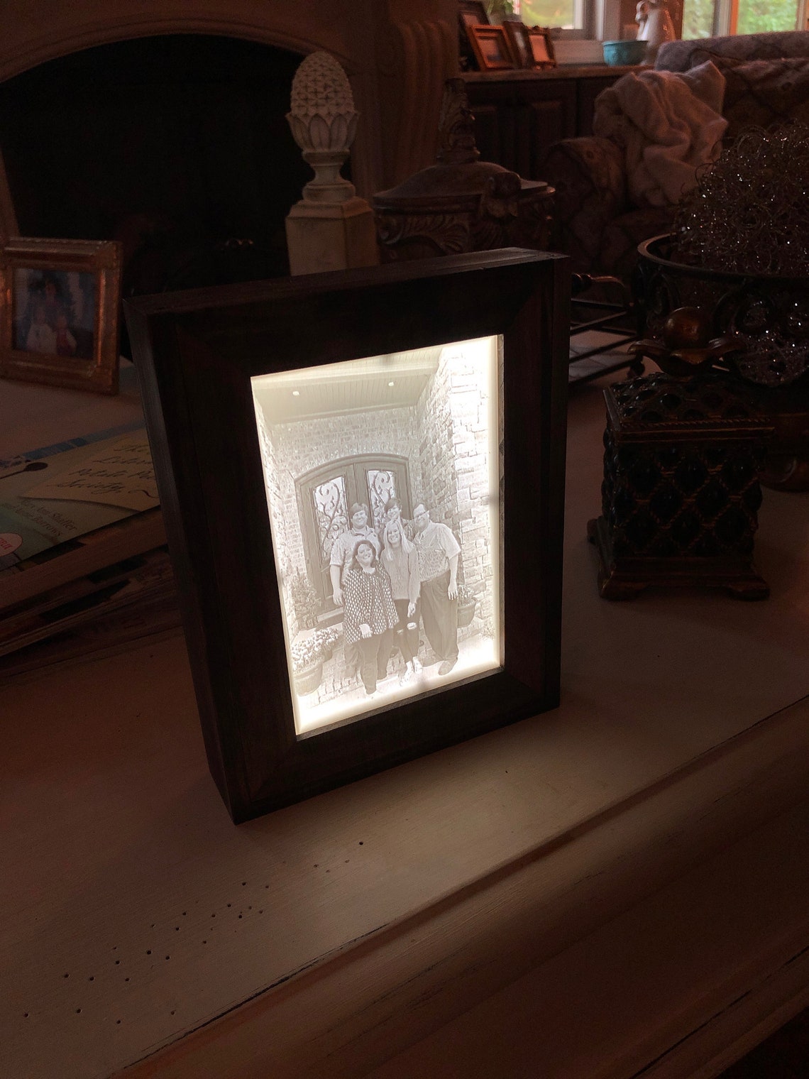 Lithophane Photo Frame - Etsy