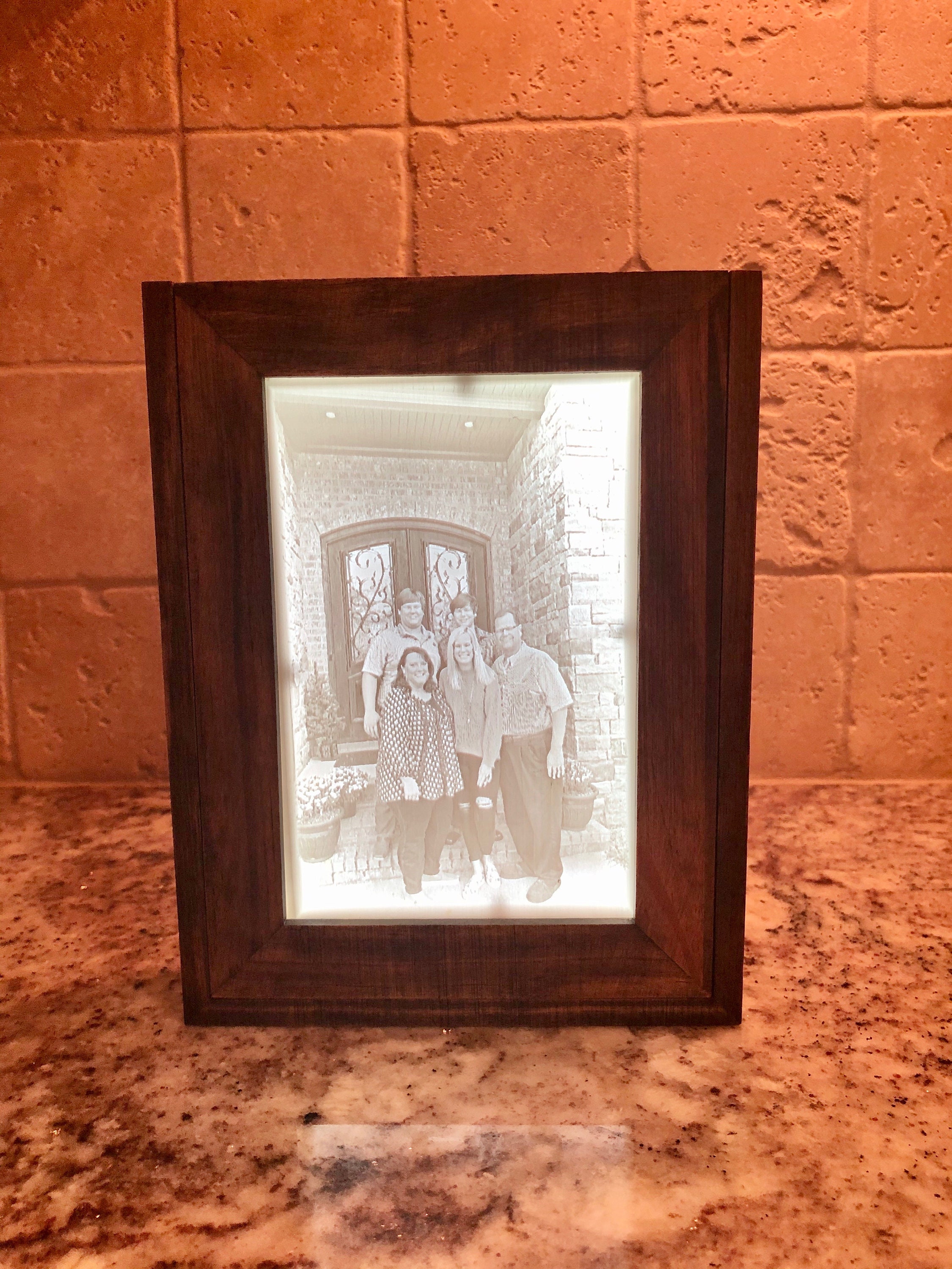 Lithophane Photo Frame - Etsy