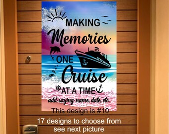 Oh Ship It's A Family Trip Cruise Flag Cruise Door - Etsy