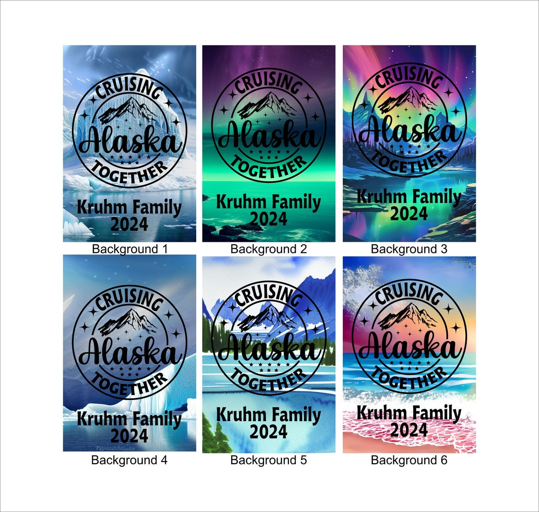Alaskan Cruise Door Decoration Magnetic, Personalized Large Cruise Ship ...