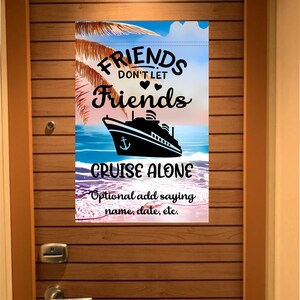 Custom Magnetic Cruise Ship Door Decoration, Personalized Cruise Door ...