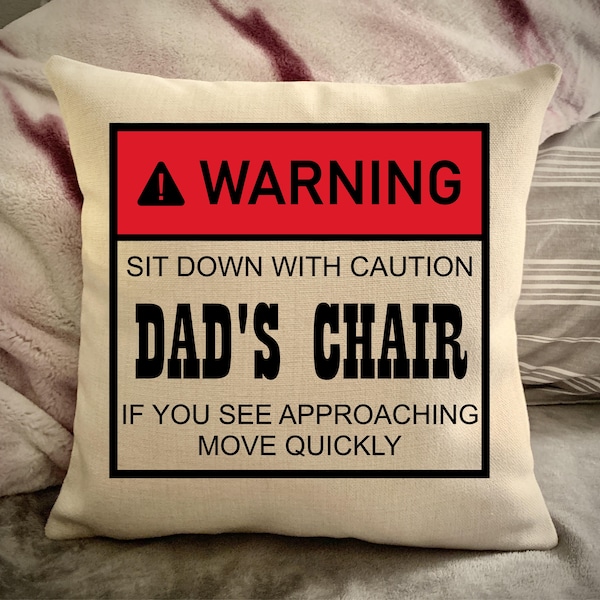 Funny Warning Pillow - Etsy