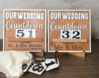 One Year Countdown Calendar - Etsy