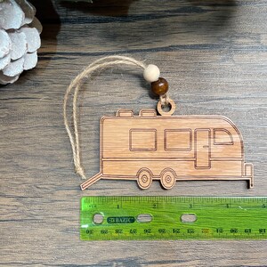 Custom Toy Hauler Camper Holiday Tree Ornament, Personalized Pull ...
