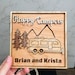 Custom Travel Trailer Wood 3d Sign With Stand, Personalized Toy Hauler ...