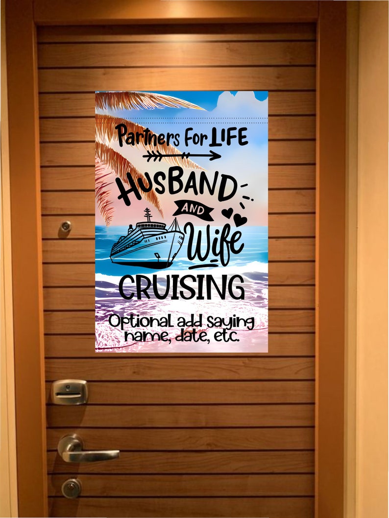 Custom Magnetic Cruise Ship Door Decoration Personalized - Etsy