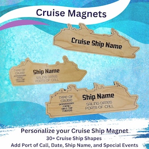 Personalized Cruise Ship Magnet: Cabin Door Decor - Etsy