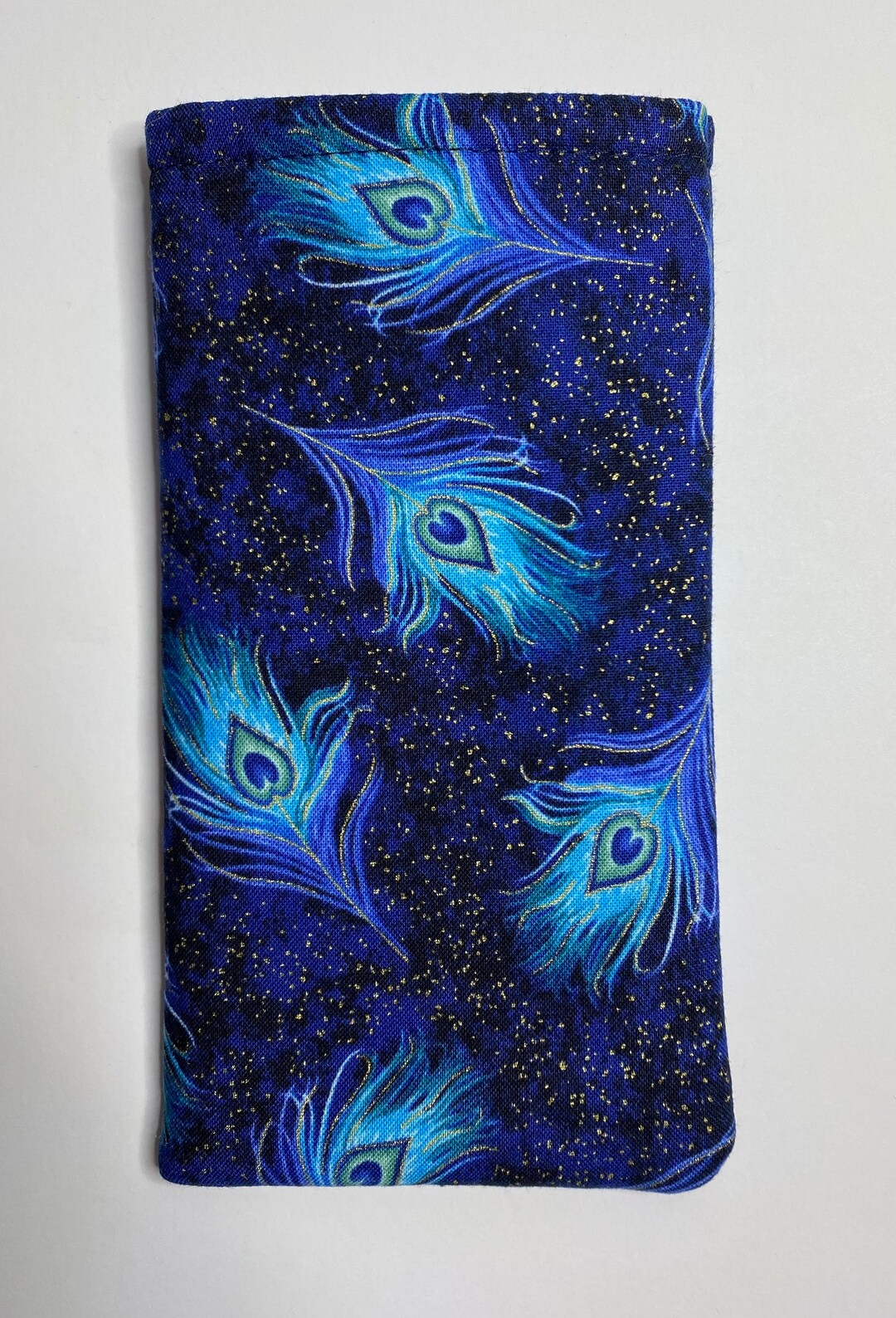 Peacock Feather Eyeglass Case - Etsy
