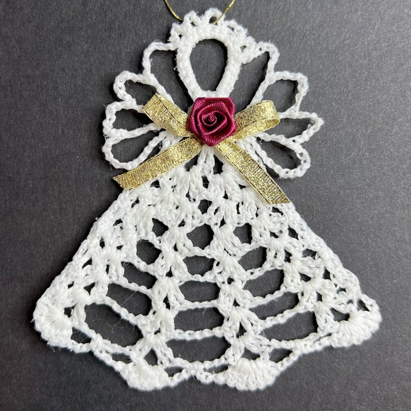 Angel Ribbon Ornaments - Etsy