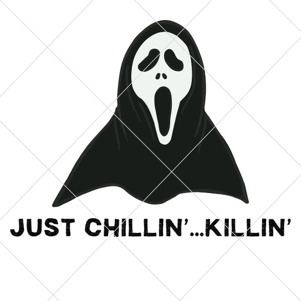 Ghost Face Mask Svg - Etsy