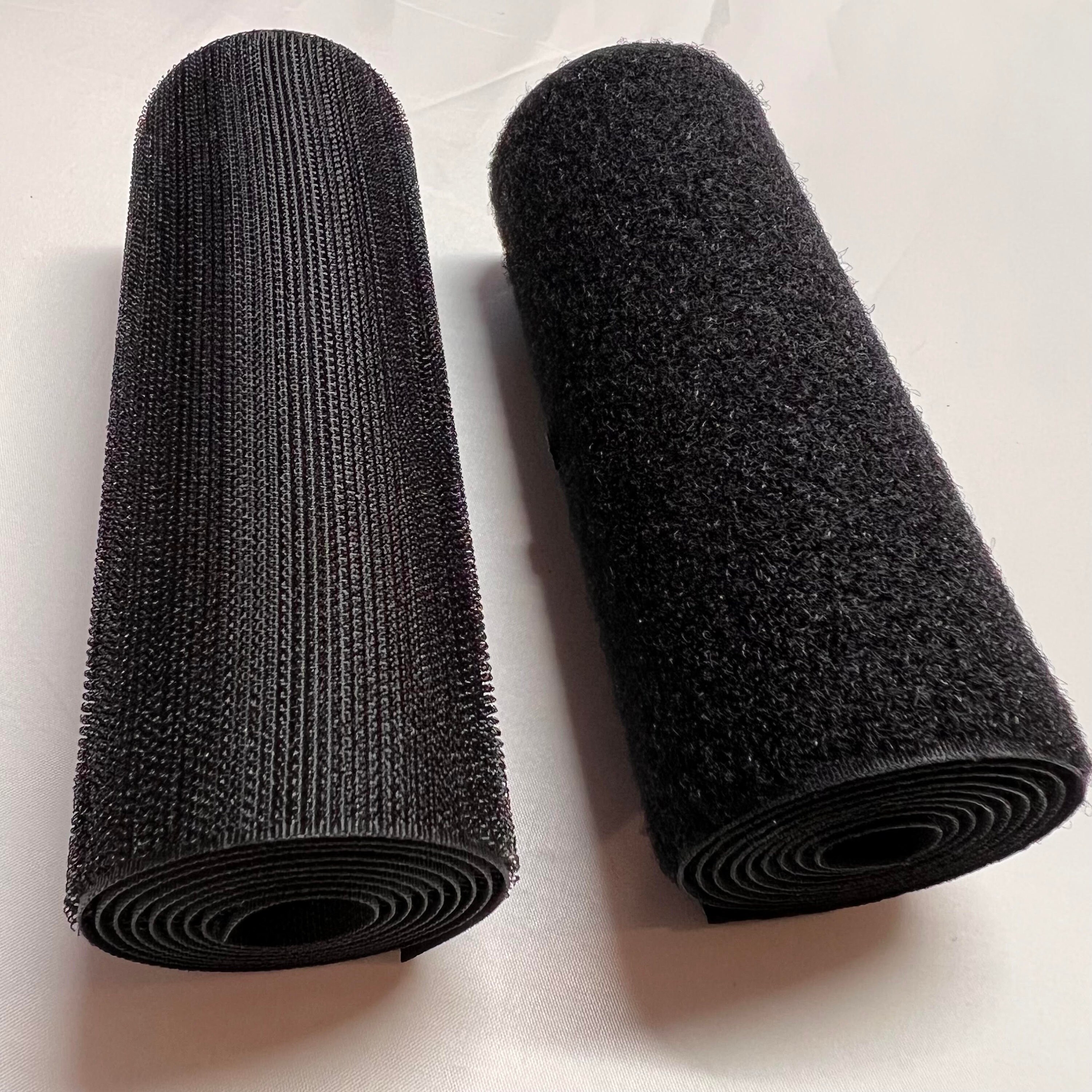 6" Wide Velcro® Brand MIL-SPEC Black Hook and Loop Set -sew-on Type - 1 ...