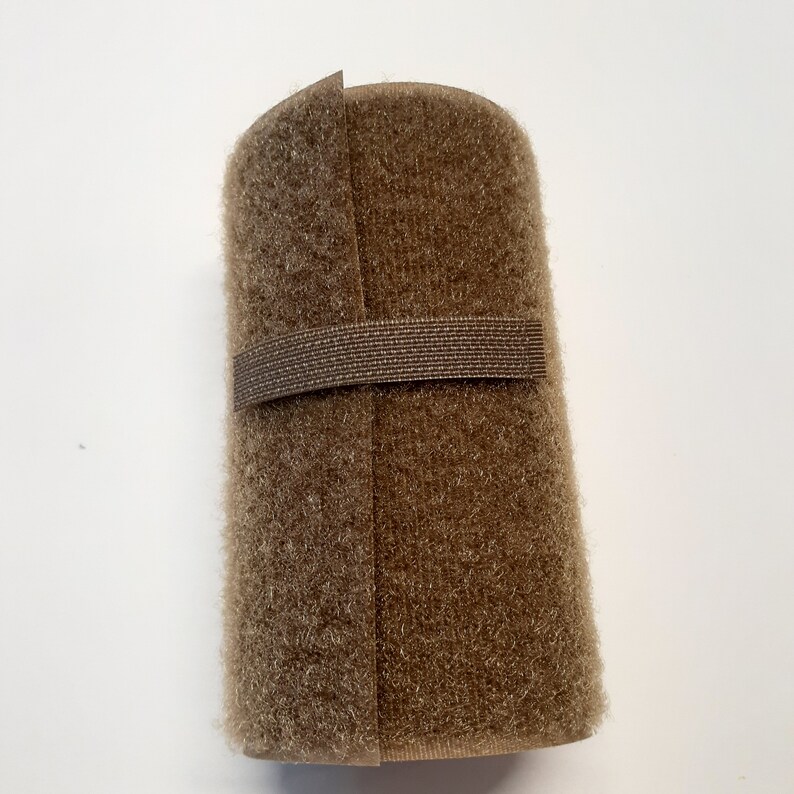 4" Wide Coyote Brown MIL-SPEC Hook and Loop Set - Sew-on Type - by the ...