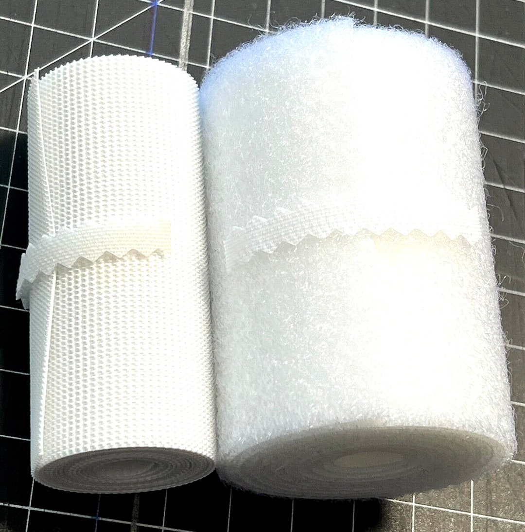 Velcro® Brand ULTRA-MATE® 3" White Hook and Loop Set - Non-adhesive - 1 ...