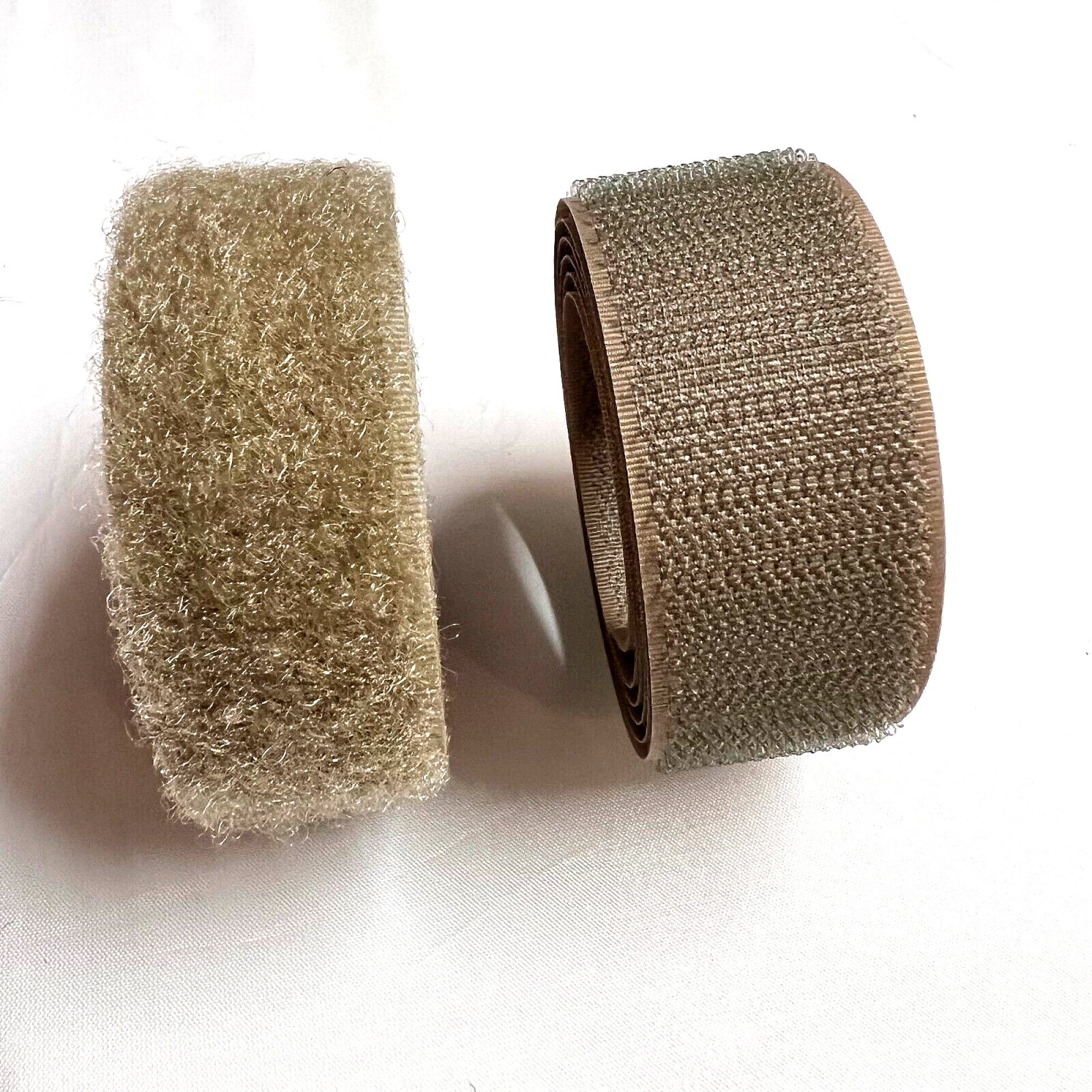 1" Wide Velcro® Brand MIL-SPEC Tan Sew-on Type Hook and Loop Set - 1 ...