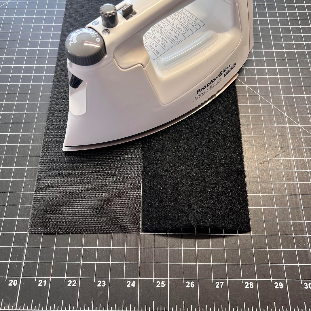 4" WIDE Velcro® Brand HEAT Activated(iron-on) Hook and Loop Fastener ...