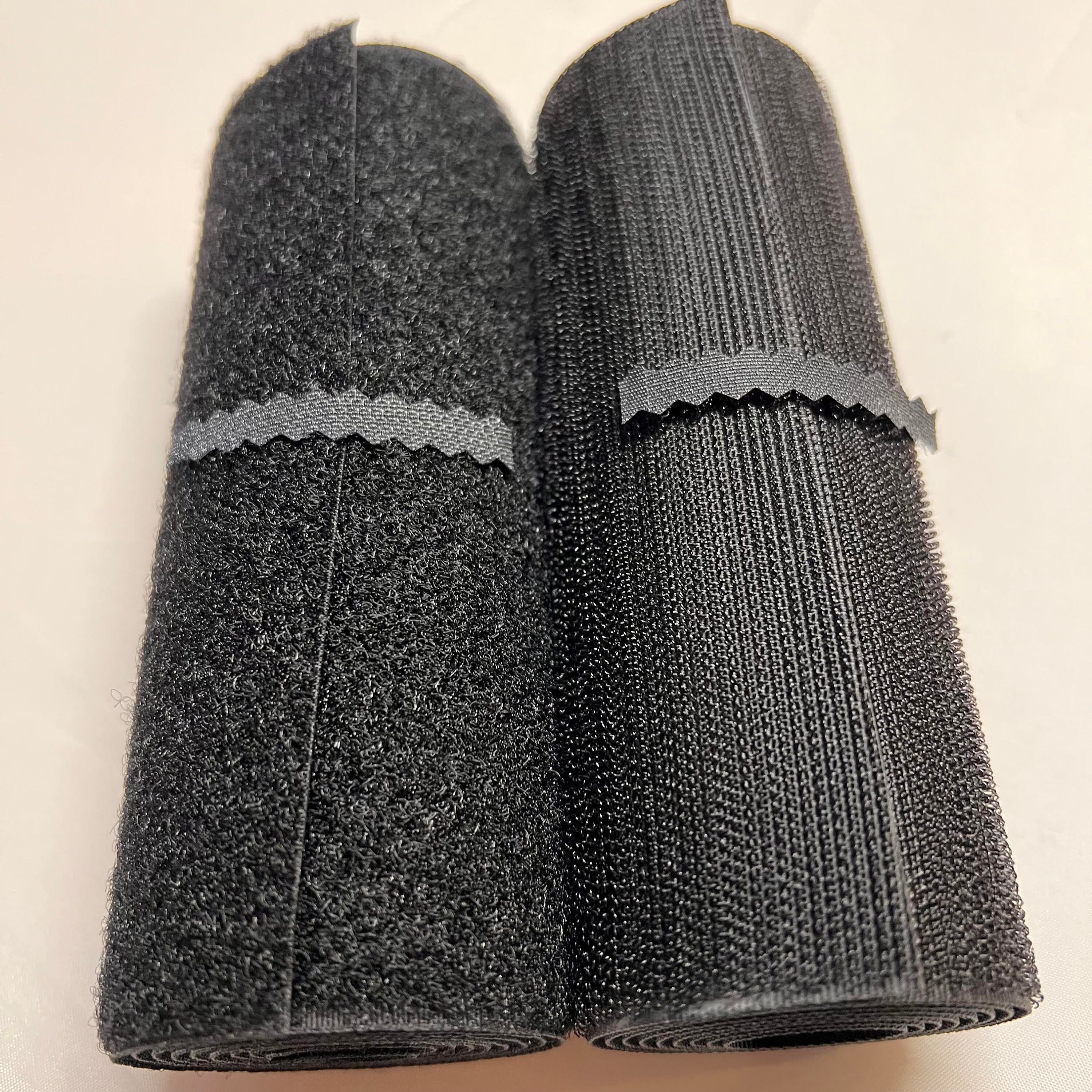 6" Wide Velcro® Brand MIL-SPEC Black Hook and Loop Set -sew-on Type - 1 ...