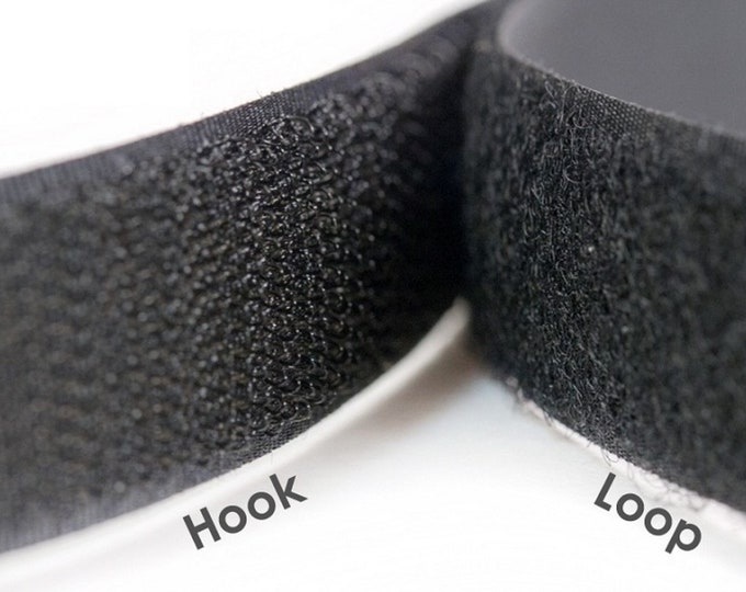 Velcro® Brand 3/4" Hook and Loop Set - SEW-ON TYPE- 10 Yards - Black - Etsy