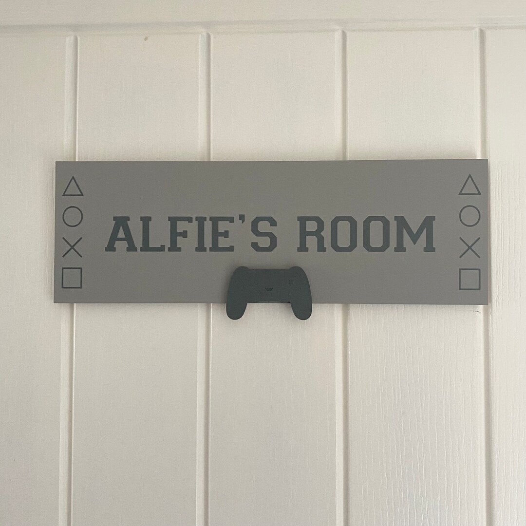 Boys Door Sign Gamer Door Sign personalised Door Sign - Etsy