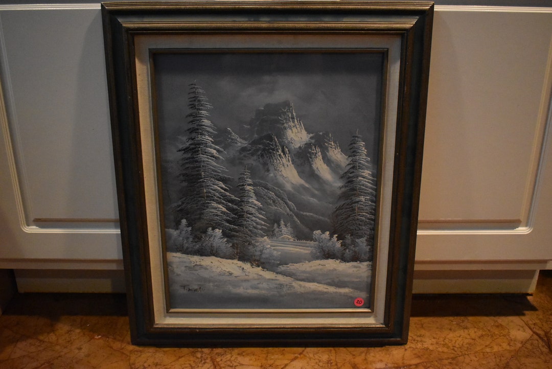Handpainted Art Work Signed by Artist - Etsy
