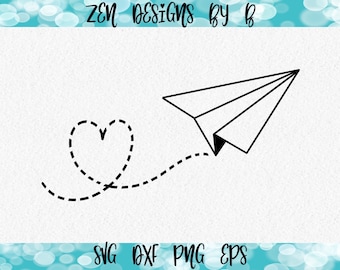 Paper Airplane - Etsy