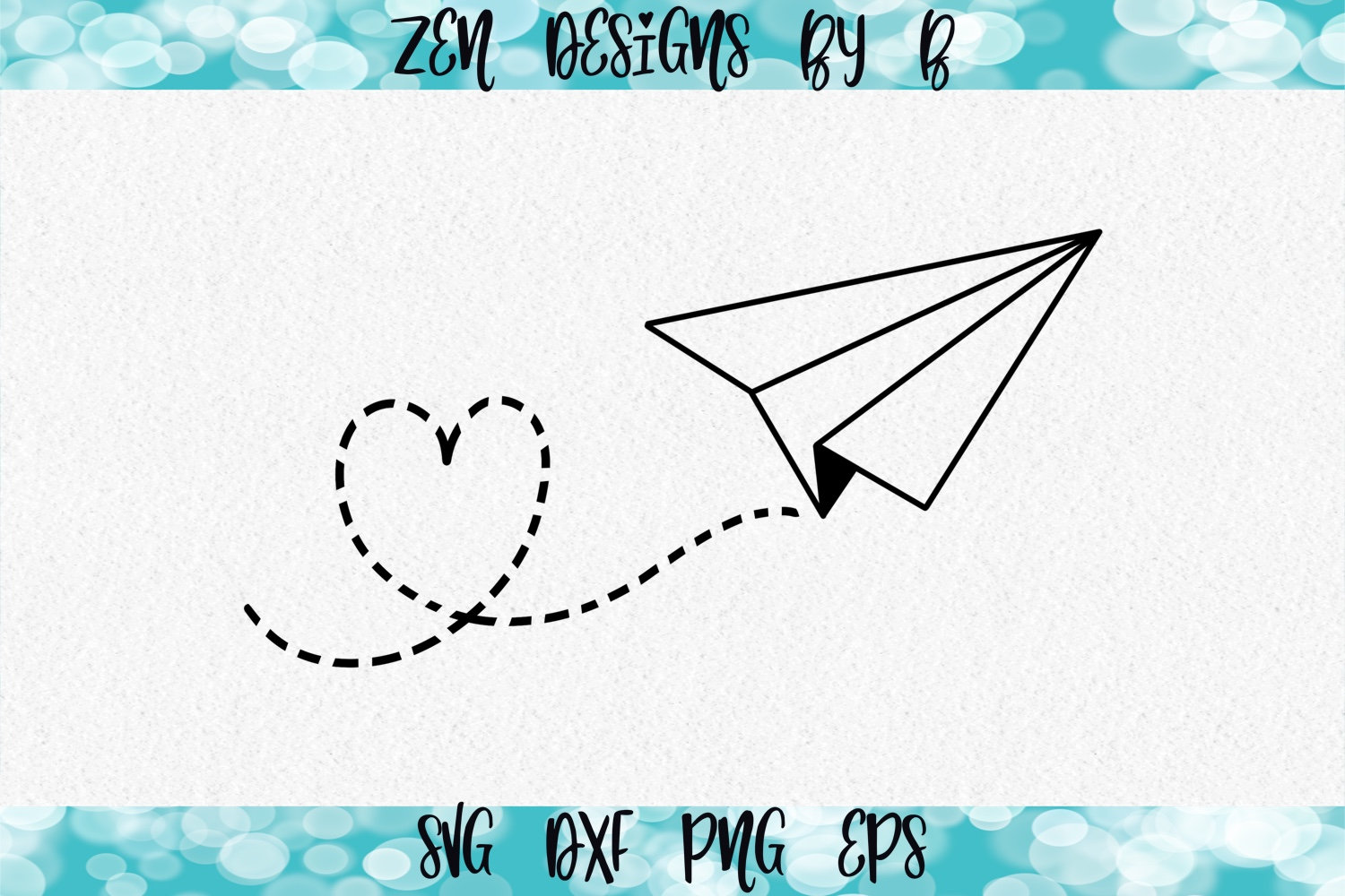 Paper Airplane SVG, Cut File, Line Art, Love - Etsy