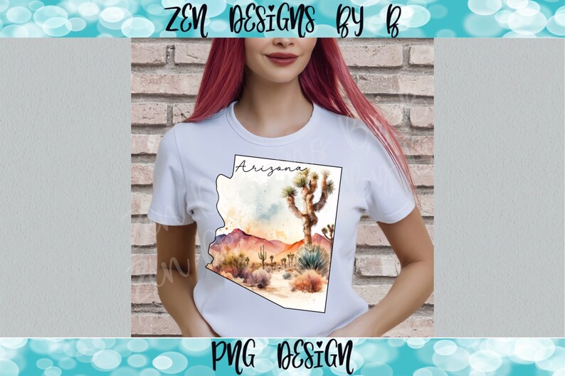 Arizona State Sublimation Bundle, Az, Arizona, Desert Vibes, Desert ...