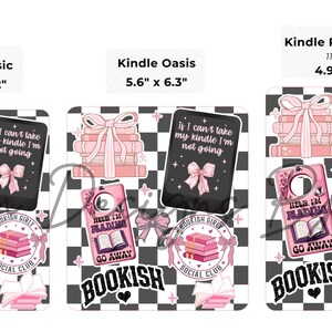 Coquette Kindle Insert, Morally Grey Kindle Insert, Clear Case Kindle ...